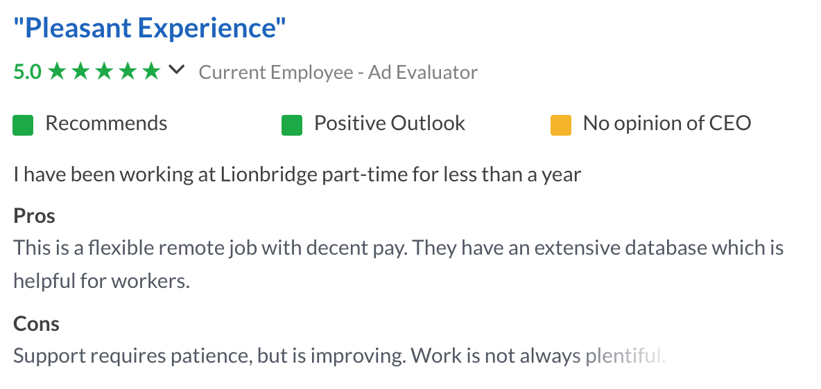 Lionbridge Review 2020 Work From Home Opportunities - FollowMikeWynn